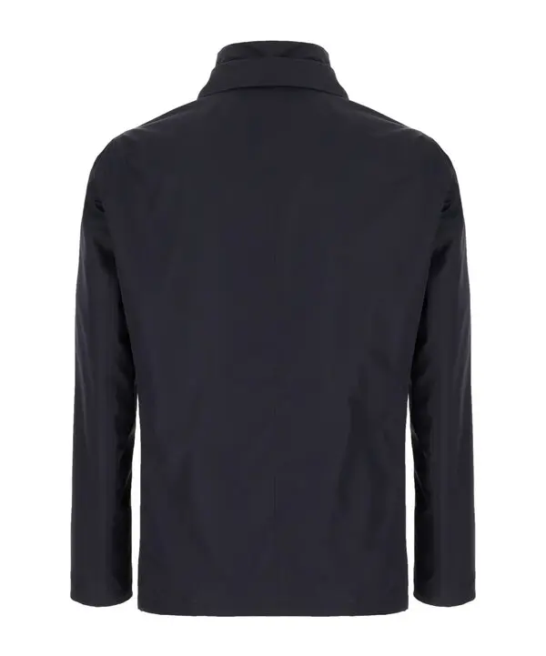 Herno Long-sleeved Casual Jacket - Black