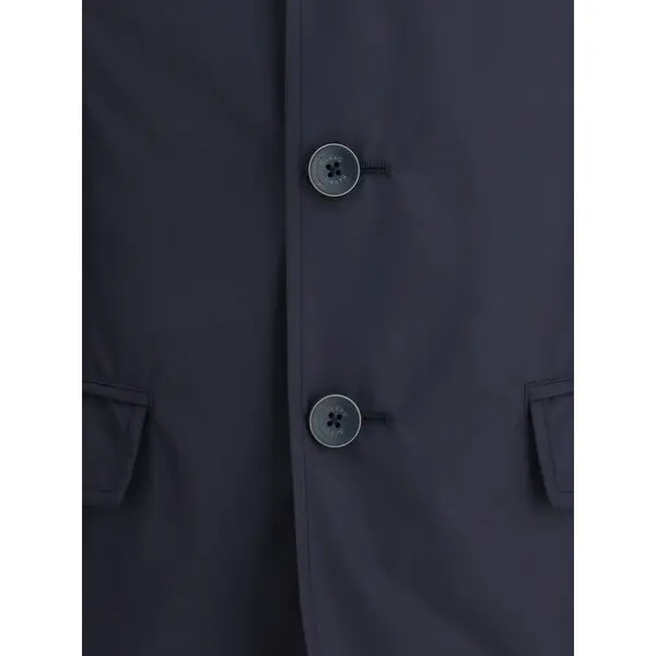Herno Long-sleeved Casual Jacket - Black