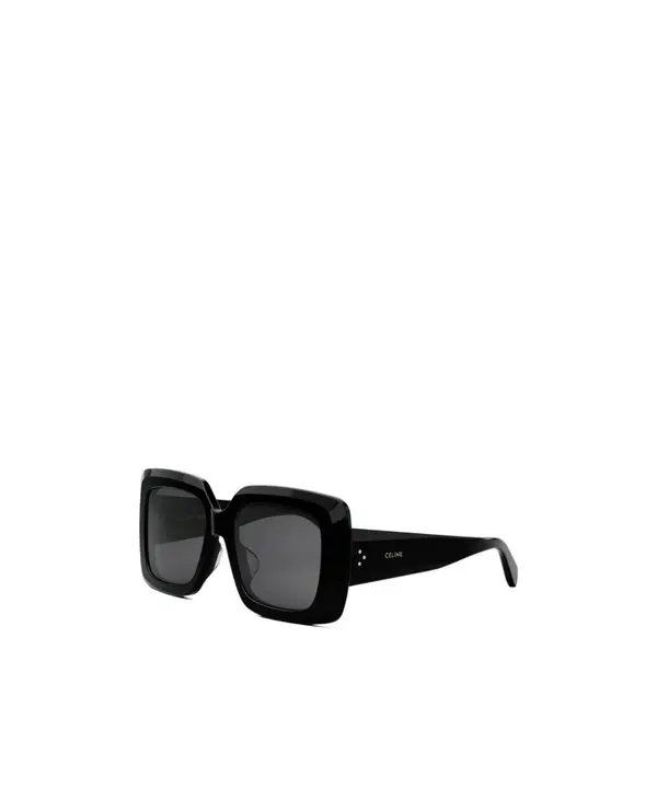 Celine Rectangular D-frame Sunglasses - Black