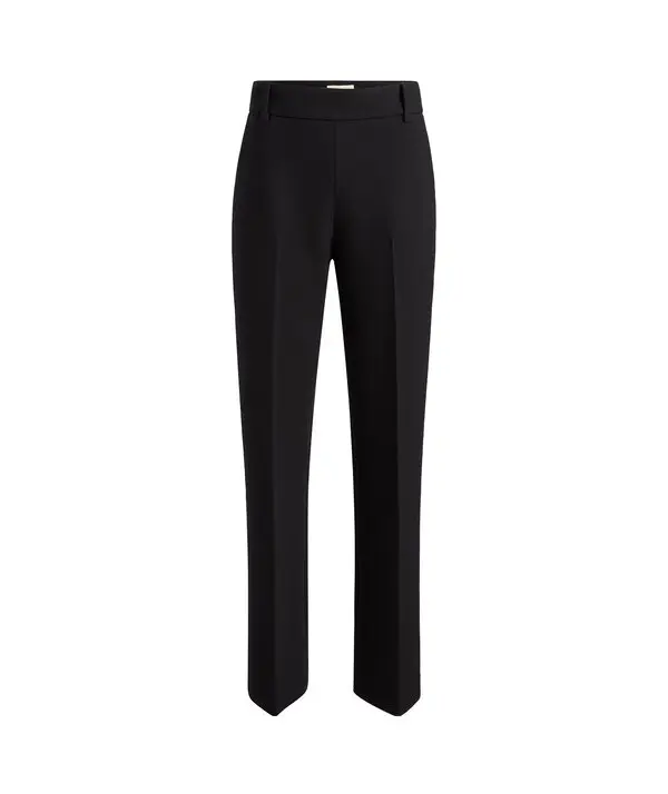Khaite Cambie Wool Casual Pants - Black