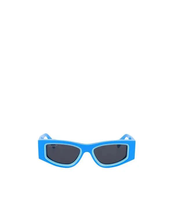 Off-White Box Logo Sunglasses - Blue
