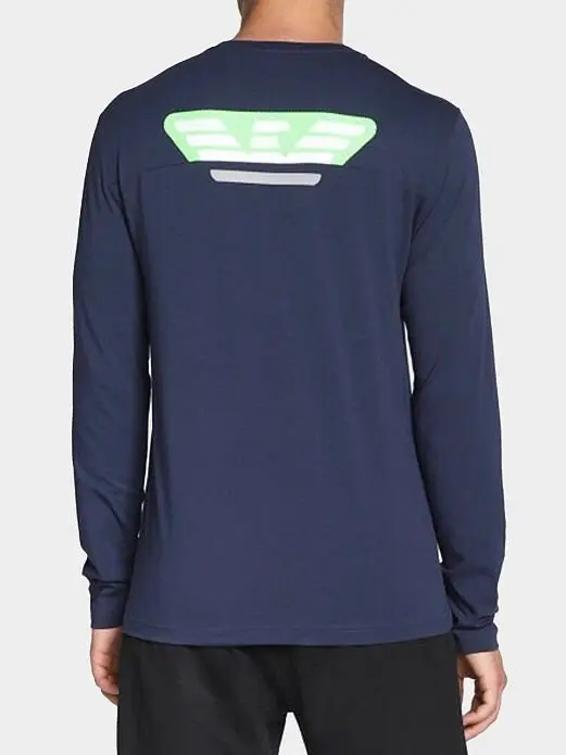 EA7 Round Collar Logo T-shirt