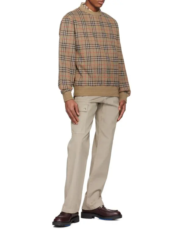 Burberry Vintage Checked Crewneck Jumper