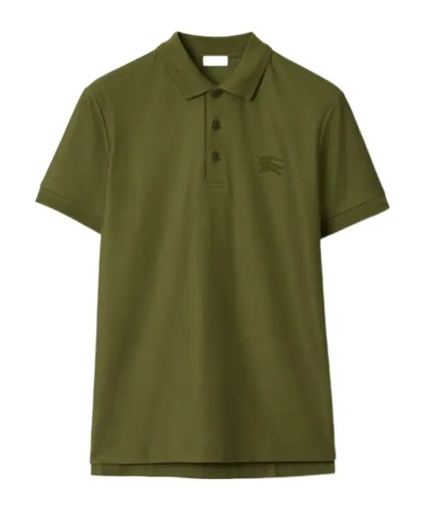 Burberry Logo Embroidered Short-sleeved Polo Shirt