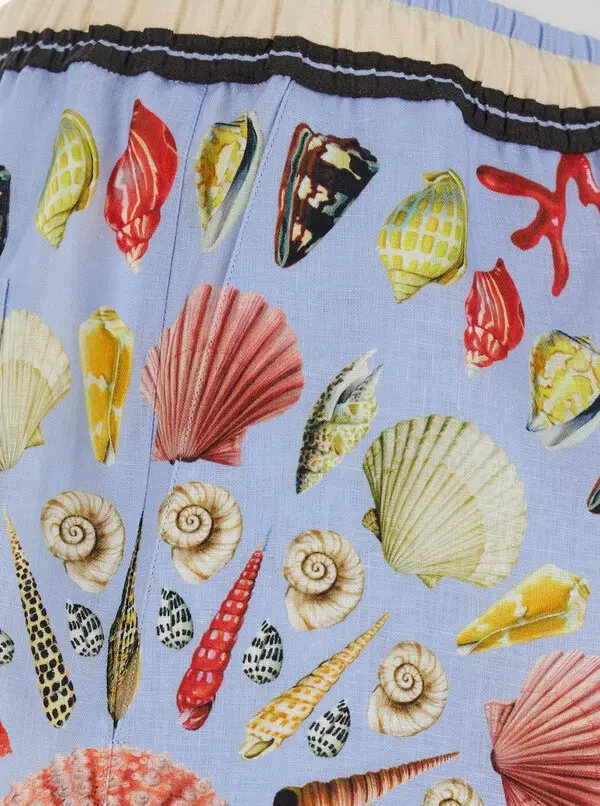 Dolce & Gabbana Graphic Print Shorts - Blue