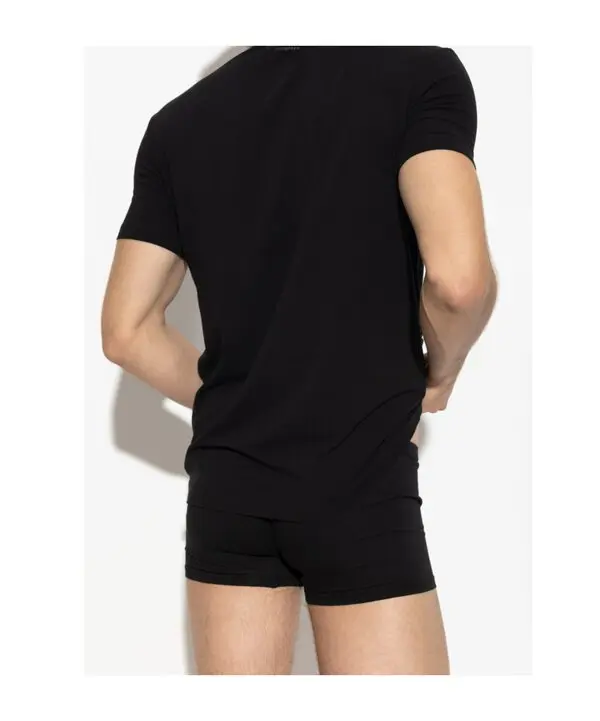 Dsquared2 Logo-embellished Crewneck T-shirt - Black