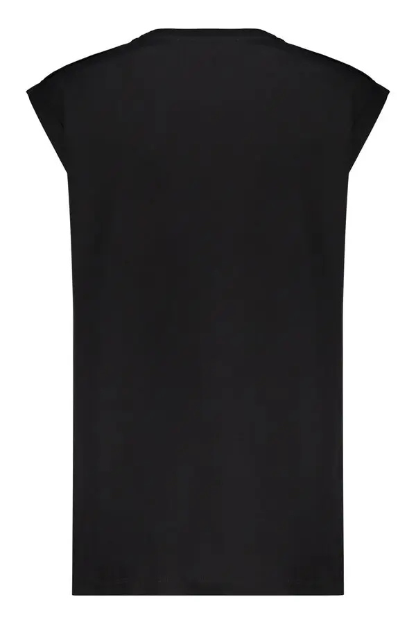 Balmain Logo Detailed Sleeveless Tank Top