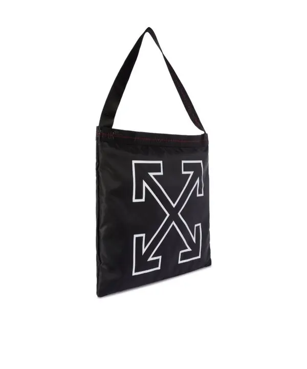 Off-White Heritage Tote Bag With Logo