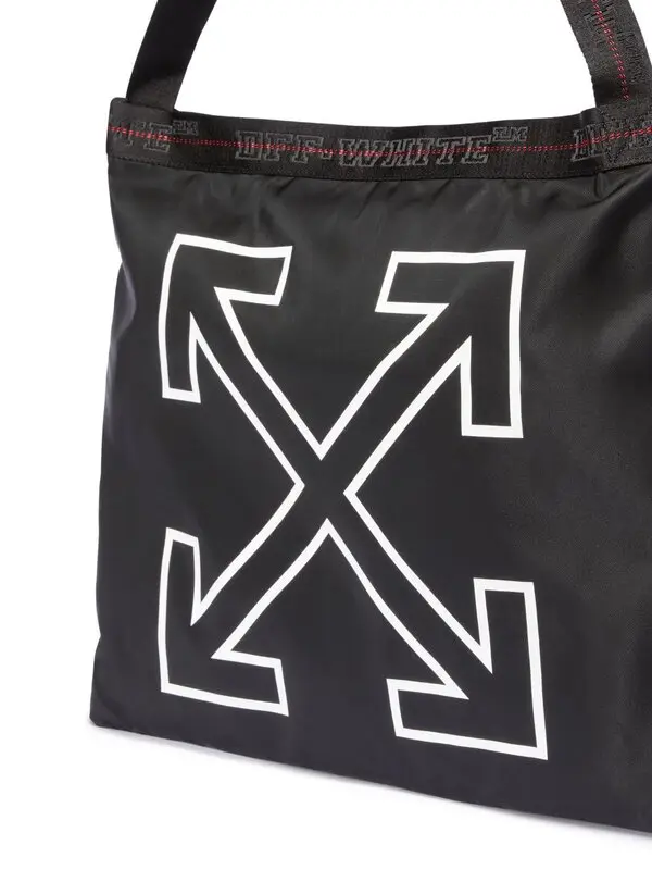 Off-White Heritage Tote Bag With Logo