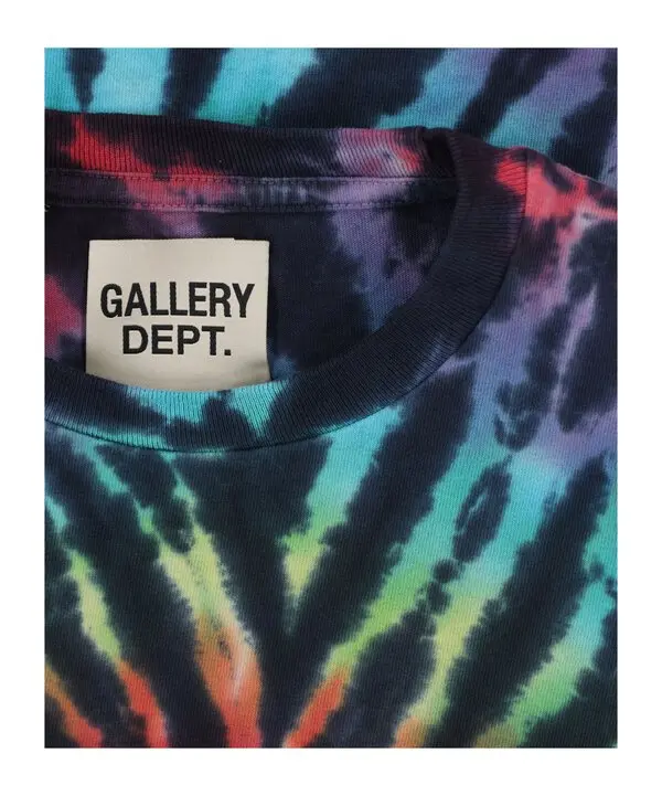GALLERY DEPT. Tie-dye Logo T-shirt - Black