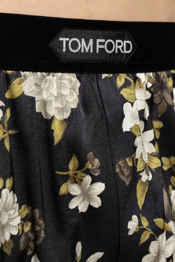 TOM FORD Satin Boxers - Black