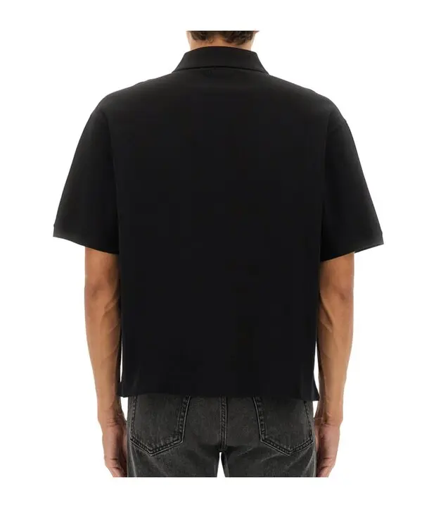Alexander McQueen Graphic Printed Short Sleeved Polo Shirt
