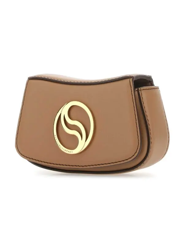 Stella McCartney Logo Plaque Belt Bag - Brown
