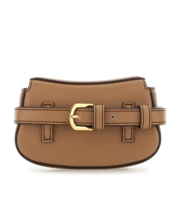 Stella McCartney Logo Plaque Belt Bag - Brown