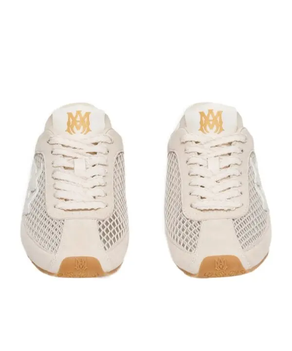 Amiri Lace-up Star Sneakers - Nude