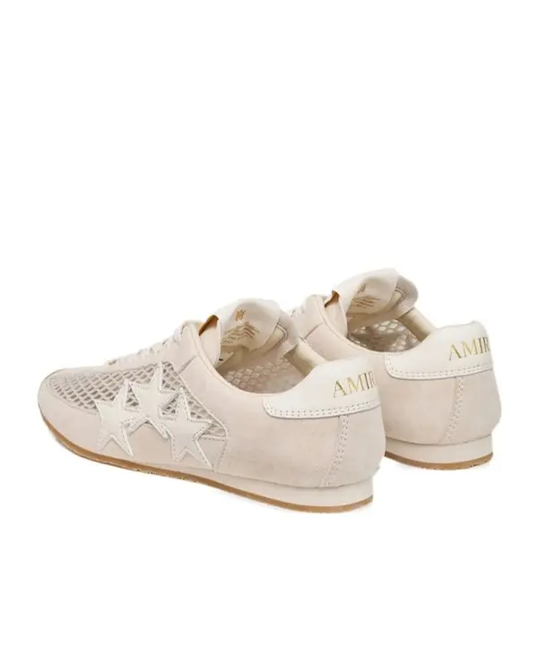 Amiri Lace-up Star Sneakers - Nude