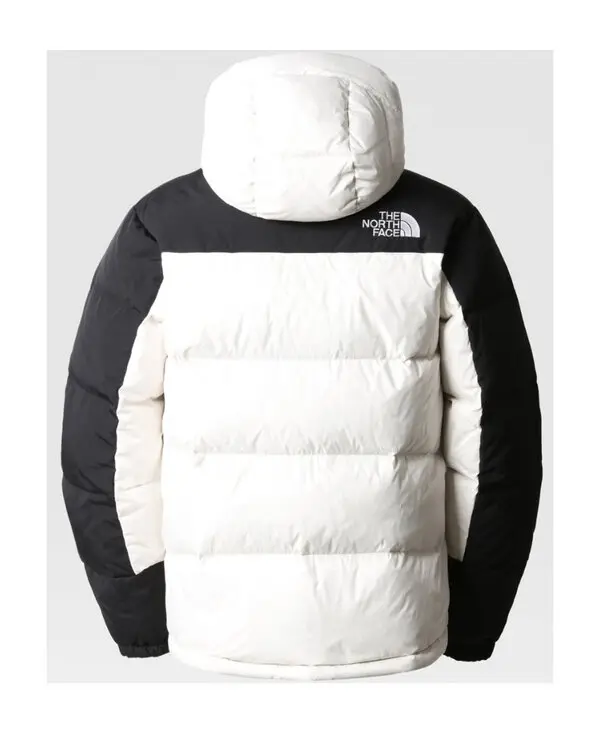 The North Face Logo Embroidered Zipped Puffer Jacket - White