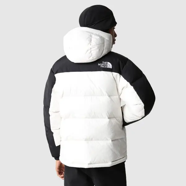 The North Face Logo Embroidered Zipped Puffer Jacket - White