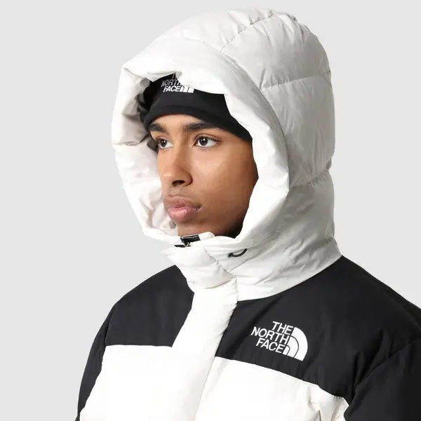 The North Face Logo Embroidered Zipped Puffer Jacket - White