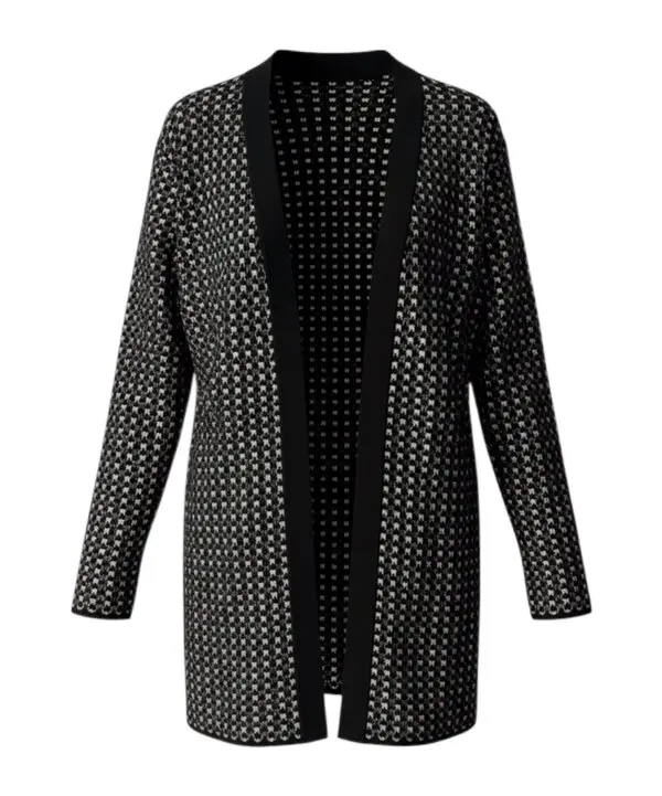 Alaïa Long-sleeved Cardigan - Black