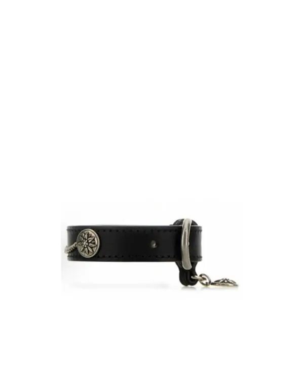 Prada Adjustable Leather Ring Bracelet