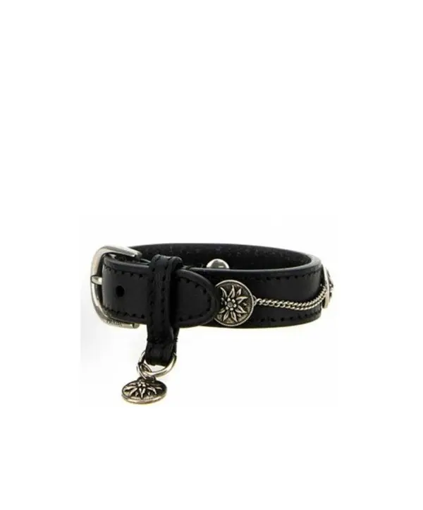 Prada Adjustable Leather Ring Bracelet