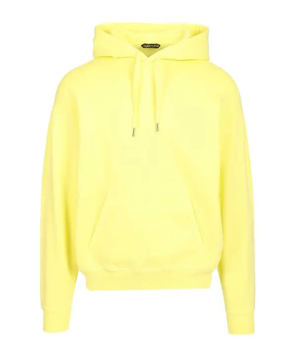 TOM FORD Drawstring Hoodie - Yellow