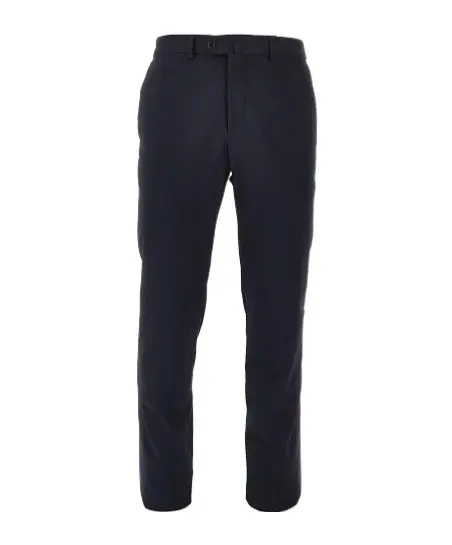 Emporio Armani Tailored Trousers With Belt Loops - Black