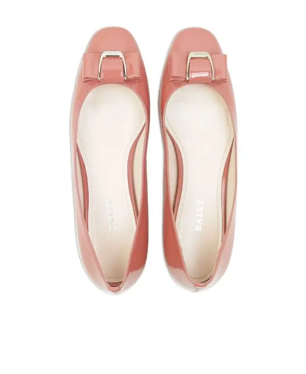 Bally Bow Detailing Flat Shoes