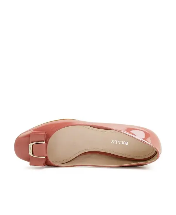 Bally Bow Detailing Flat Shoes