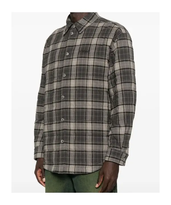 Off-White Checked Button-up Shirt