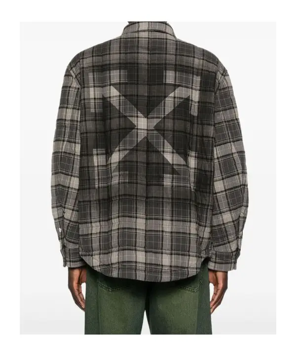 Off-White Checked Button-up Shirt