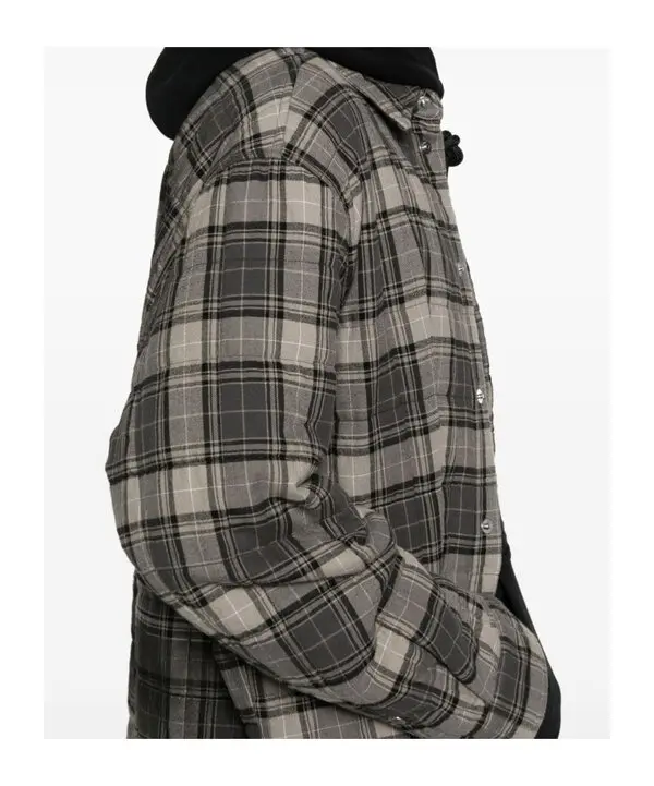 Off-White Checked Button-up Shirt
