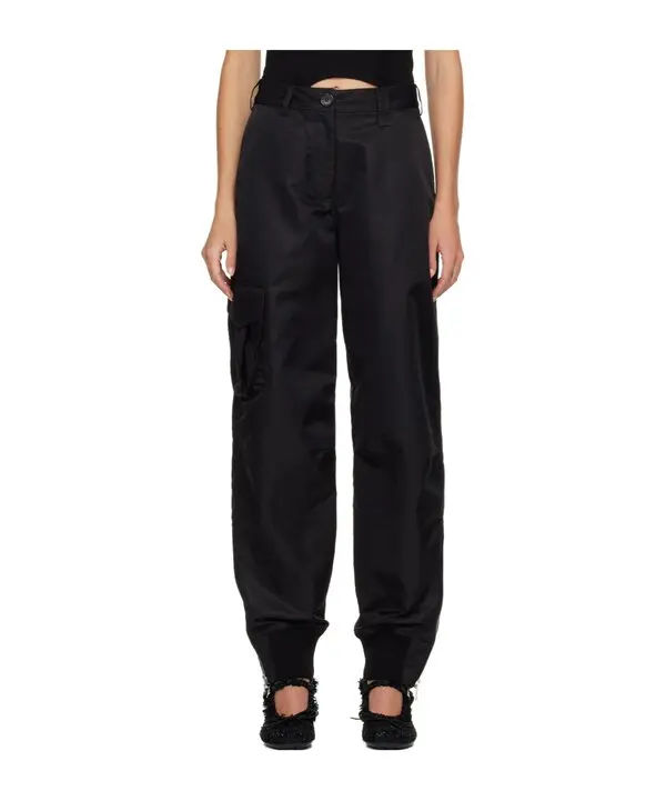 Simone Rocha Satin Cargo Pants