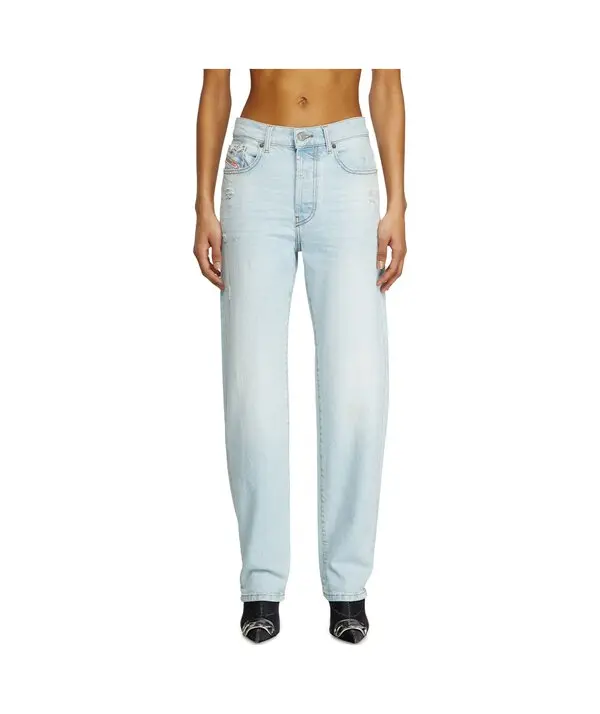 DIESEL® 1988 D-ark Distressed Jeans - Light Blue