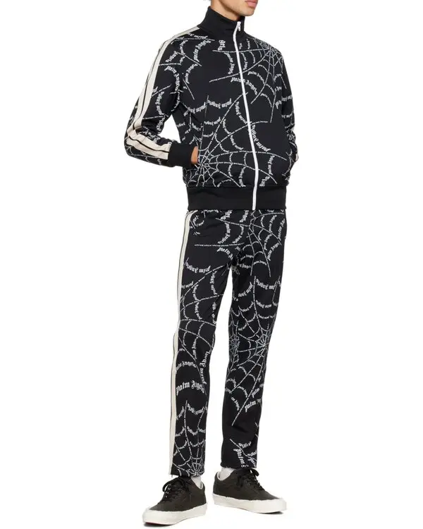 Palm Angels Logo-print Track Pants - Black