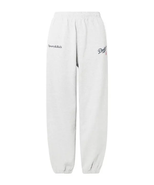 SPORTY  RICH Sporty & Rich La Dodgers Printed Sweatpants