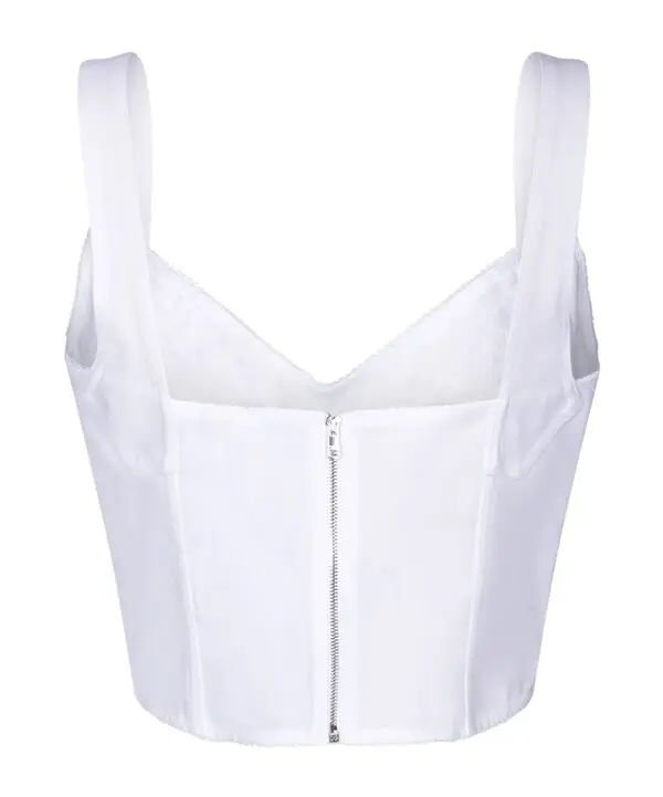 Dolce & Gabbana Motif Jacquard Sleeveless Top