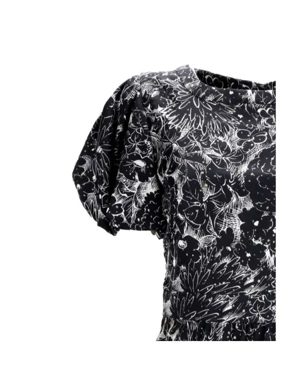 Saint Laurent Jacquard Mini Dress