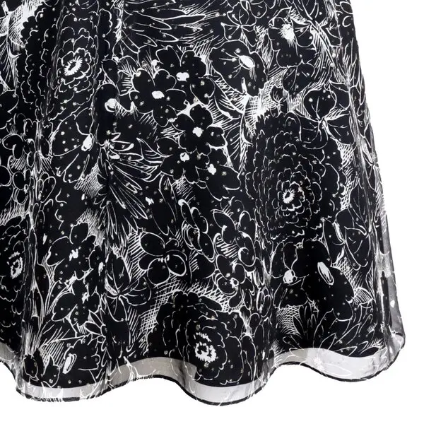 Saint Laurent Jacquard Mini Dress