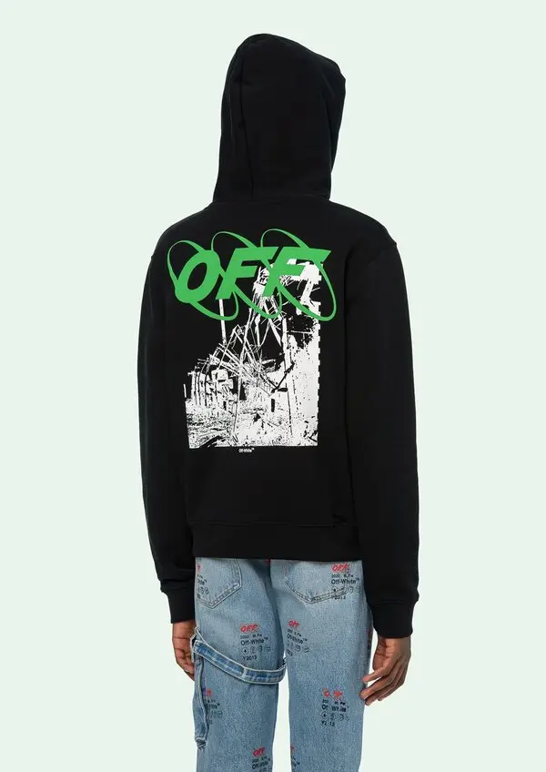 Off-White Ruined Factory Hooded Sweater