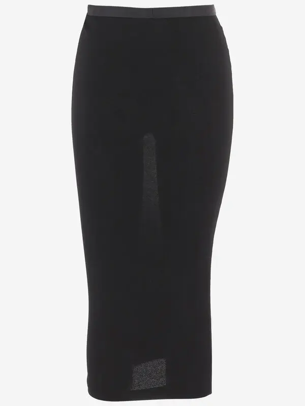 Valentino Garavani Pleated Midi Skirt