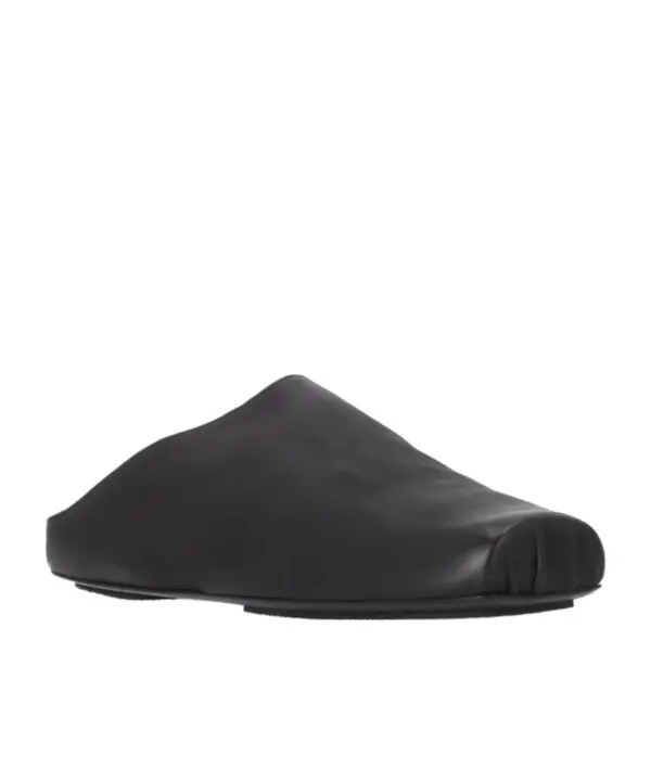 UMA WANG Open-heeled Slippers - Black