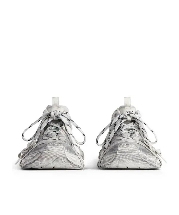 Balenciaga 3xl Summer Mesh Sneakers - White/silver