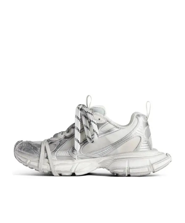 Balenciaga 3xl Summer Mesh Sneakers - White/silver