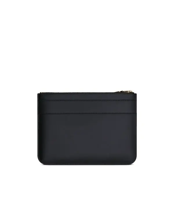 Comme Des Garçons Big Bow Zipped Purse - Black