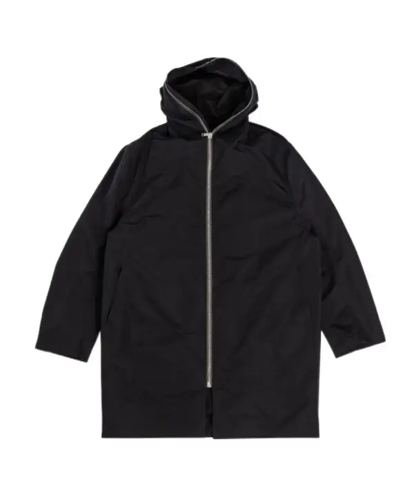 Rick Owens Hooded Zip-up Coat