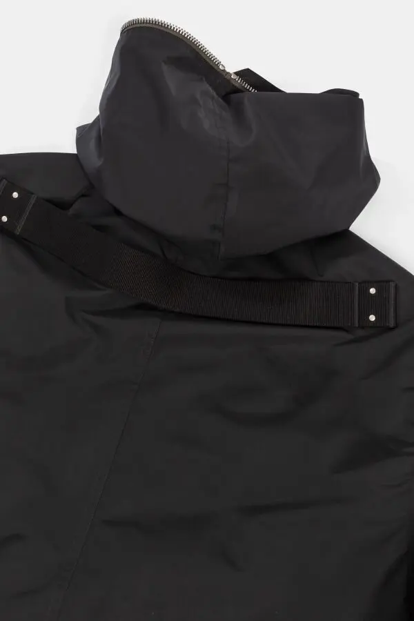 Rick Owens Hooded Zip-up Coat