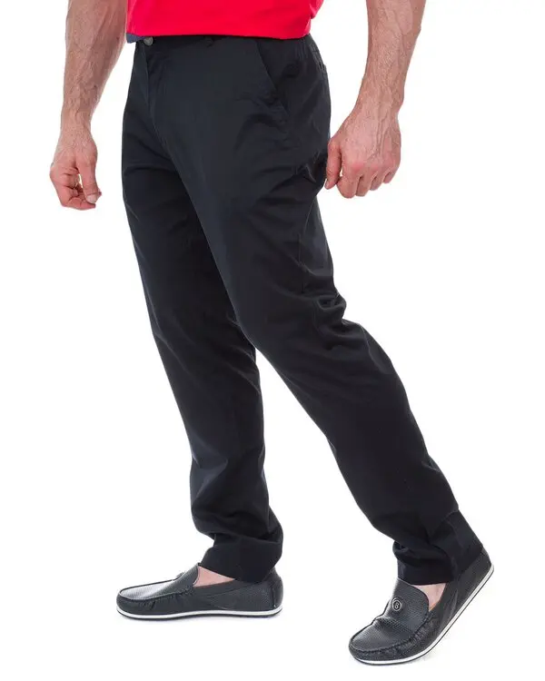 EA7 Straight Leg Casual Trousers - Black