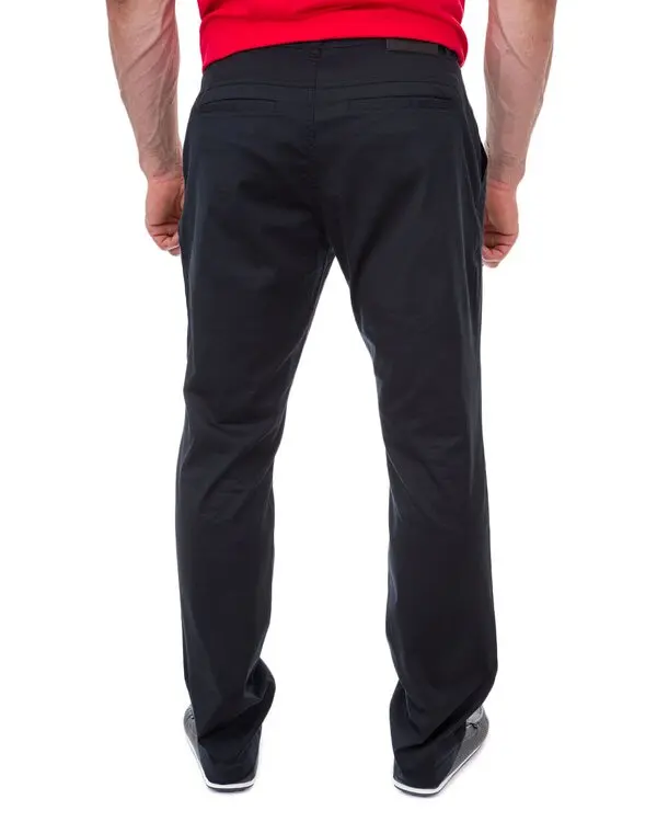 EA7 Straight Leg Casual Trousers - Black